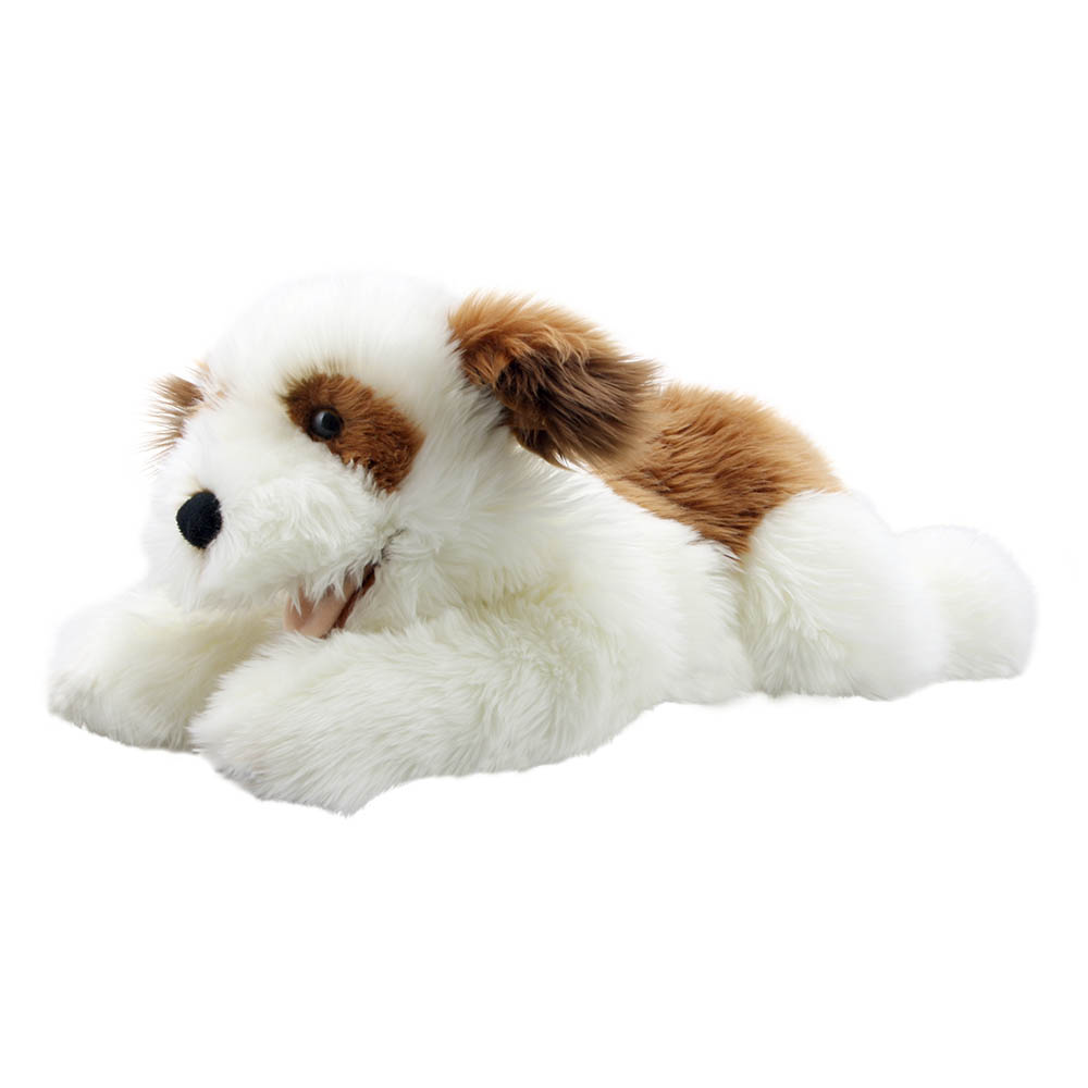 Brown & White – Playful Puppies – The Puppet Company
