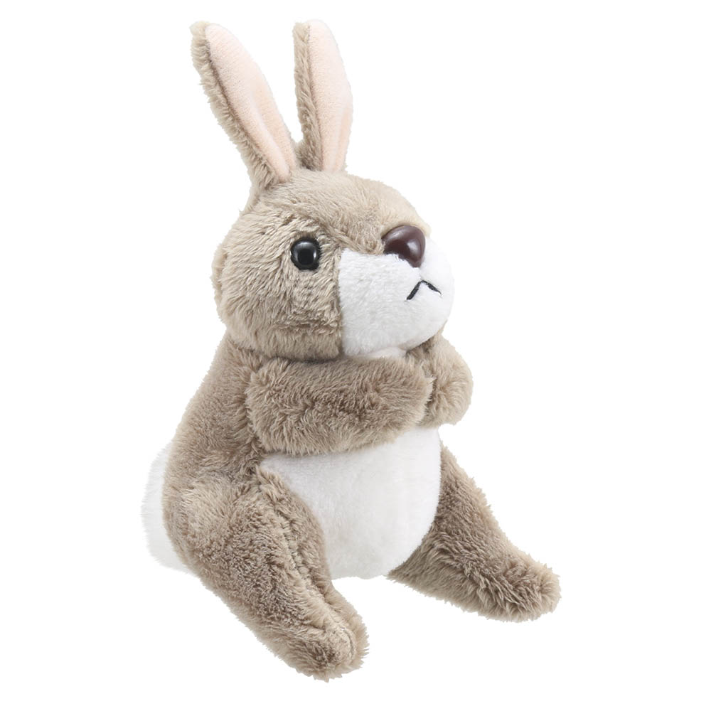 Rabbit – Grey – Finger Puppets – The Puppet Company