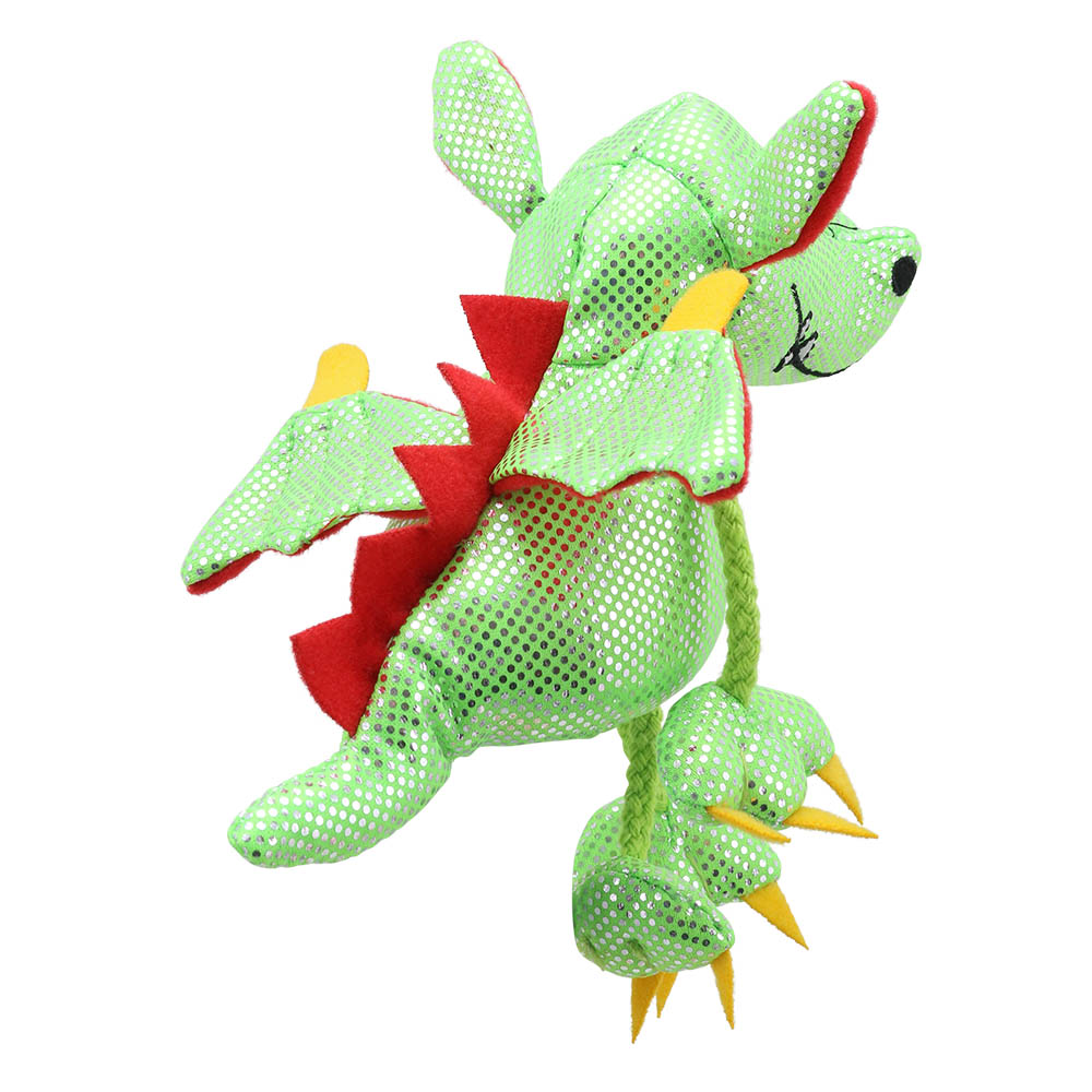 Dragon – Green – Finger Puppets – The Puppet Company