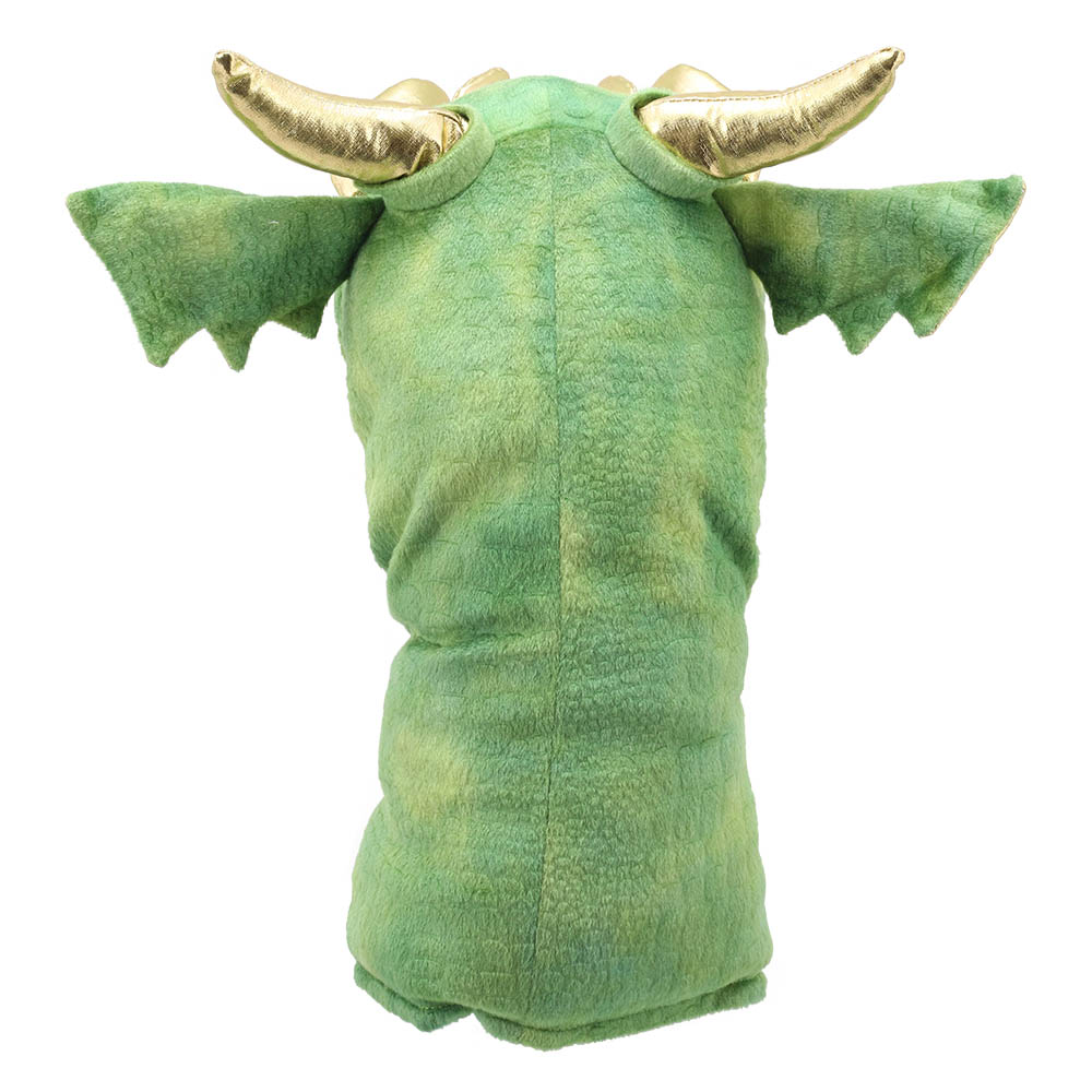 Large Dragon Heads – Dragon (Green) – The Puppet Company