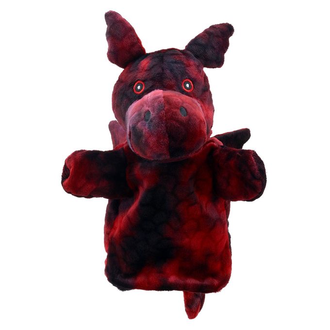 Dragon (Red) – ECO Puppet Buddies – The Puppet Company
