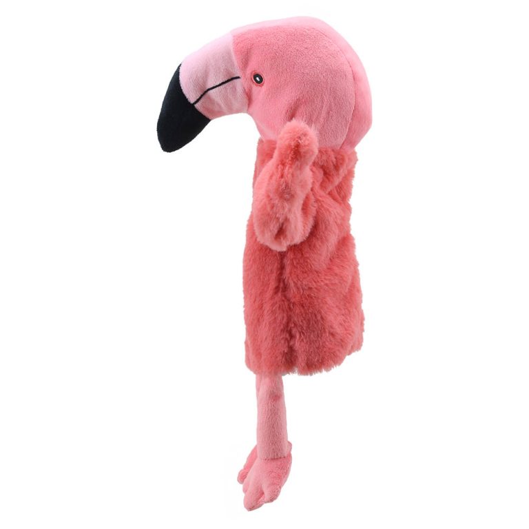 Flamingo – ECO Puppet Buddies – Animals – The Puppet Company