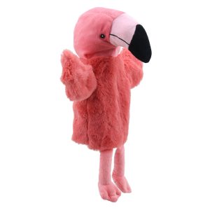 Flamingo – ECO Puppet Buddies – Animals – The Puppet Company