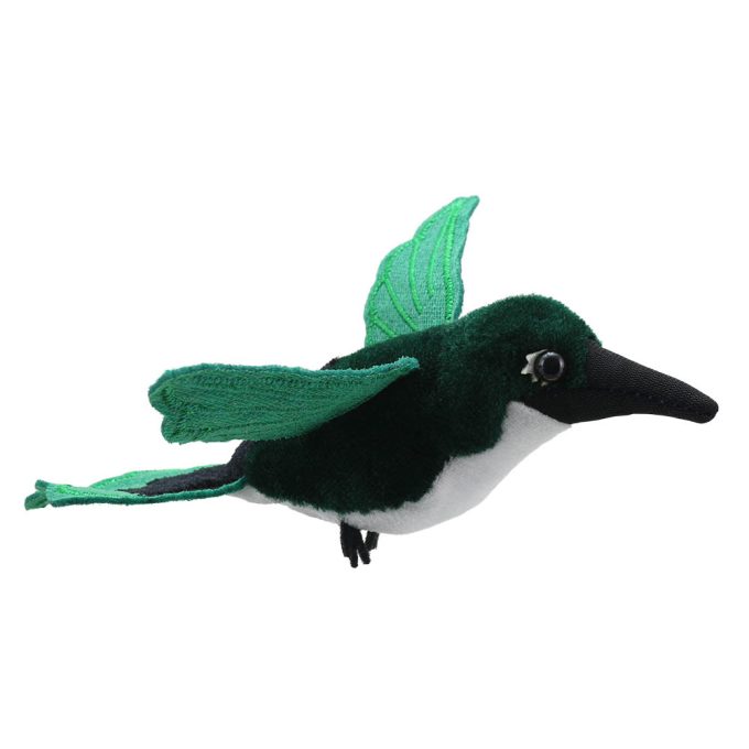 Hummingbird – Green – Finger Puppets – The Puppet Company