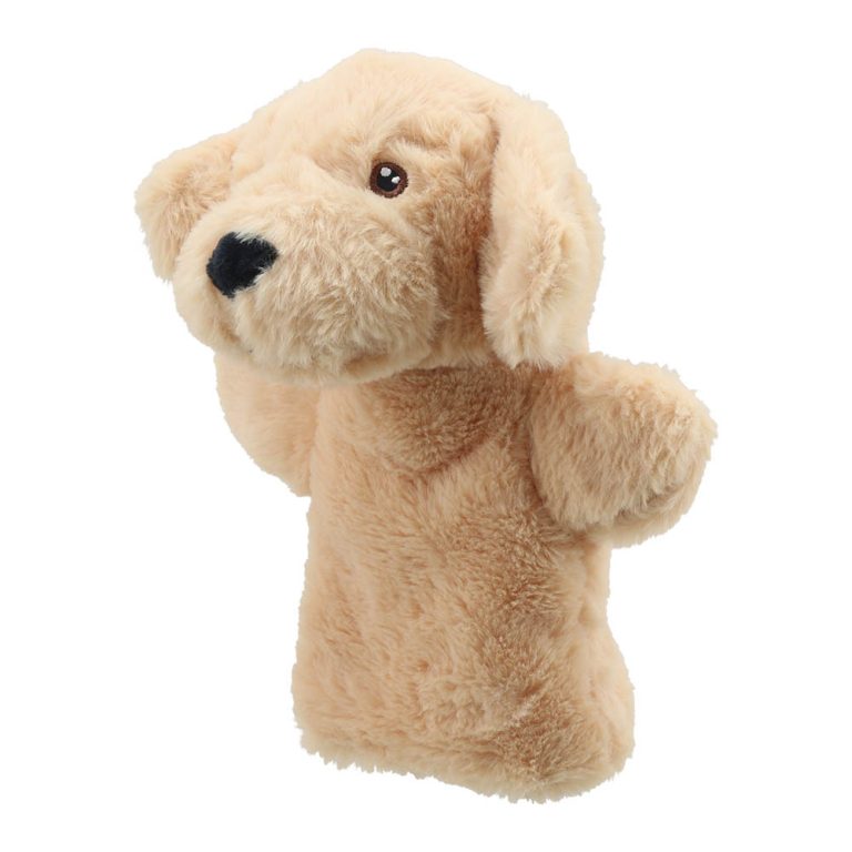 Labrador (Yellow) – ECO Puppet Buddies – Animals – The Puppet Company