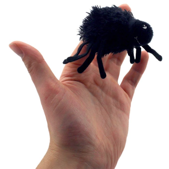 Spider – Furry – Finger Puppets – The Puppet Company