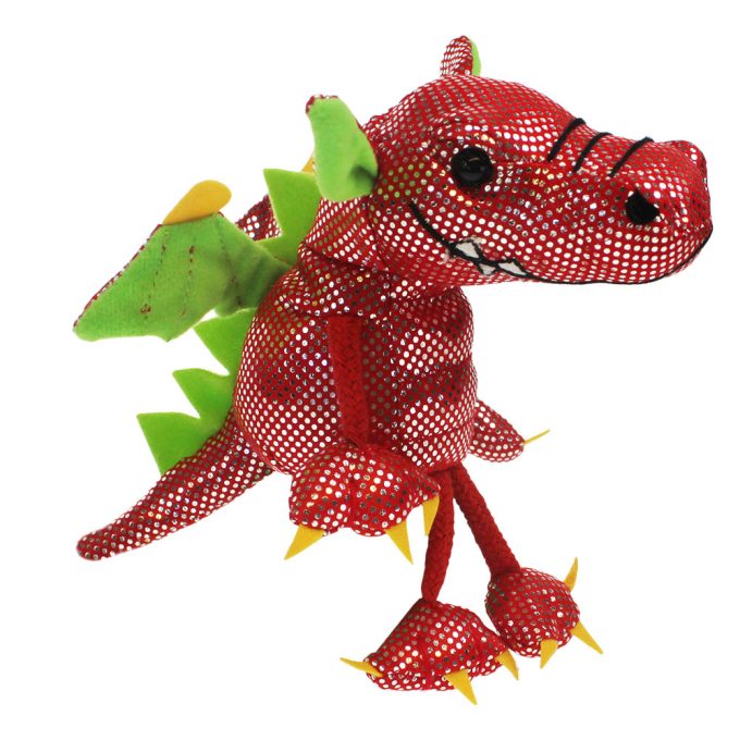 Dragon – Red – Finger Puppets – The Puppet Company