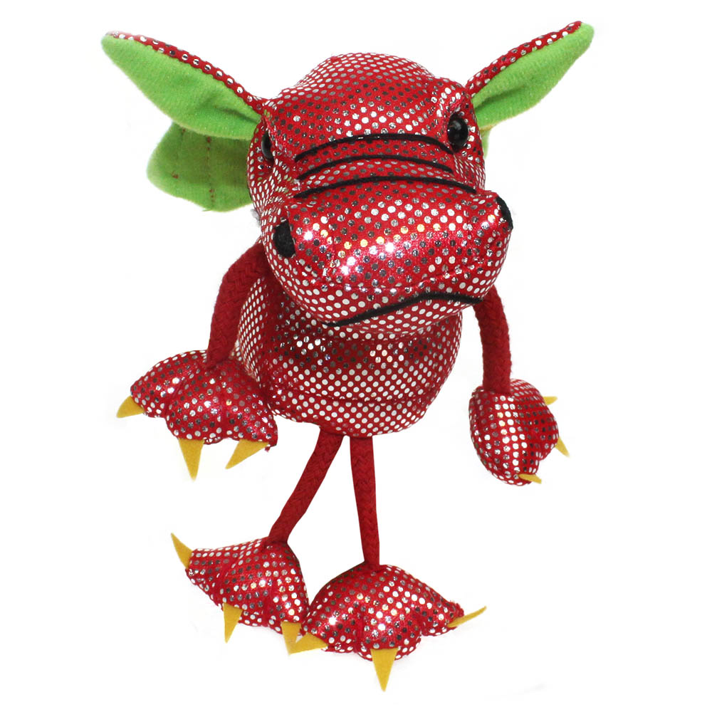 Dragon – Red – Finger Puppets – The Puppet Company