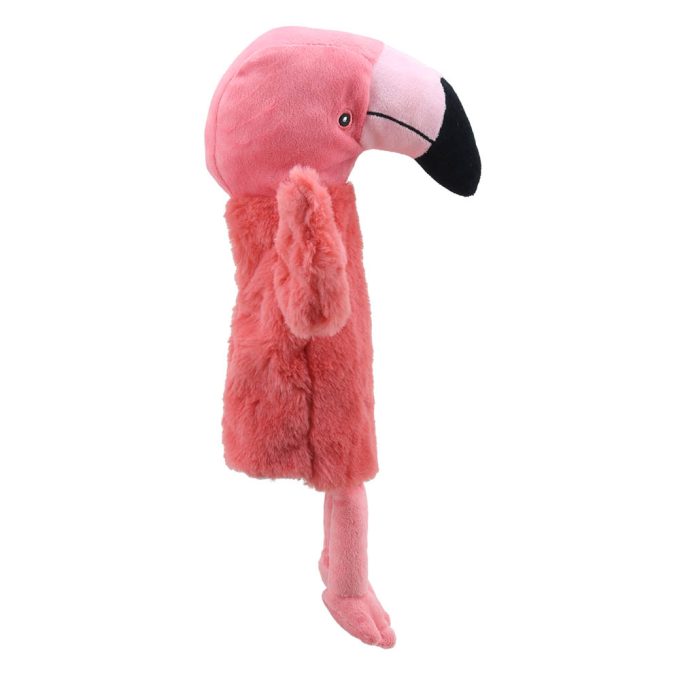 Flamingo – ECO Puppet Buddies – Animals – The Puppet Company