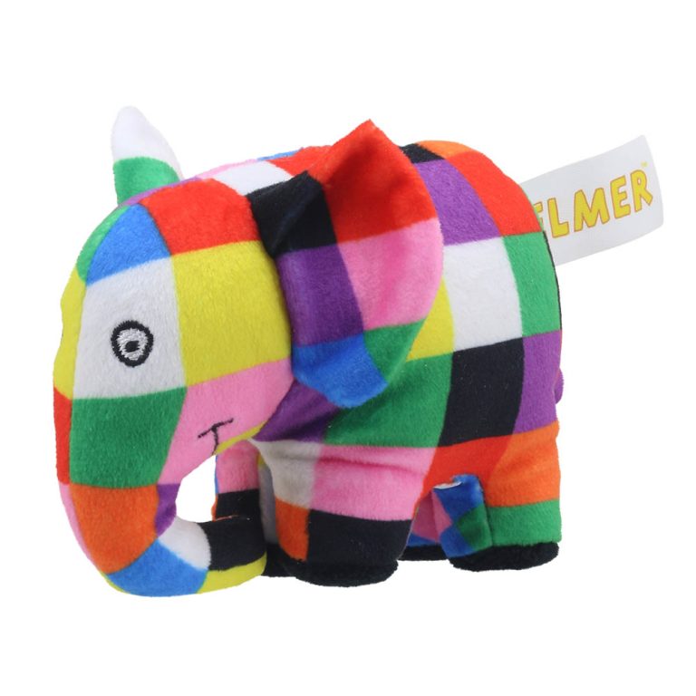 Elmer Finger Puppet – The Puppet Company