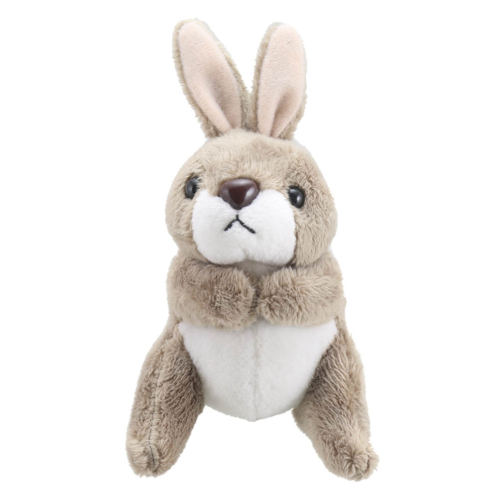Rabbit – Grey – Finger Puppets – The Puppet Company