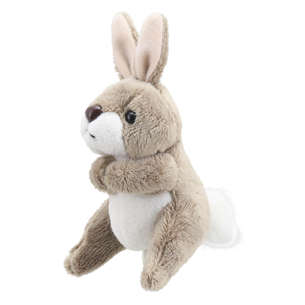 Rabbit – Grey – Finger Puppets – The Puppet Company